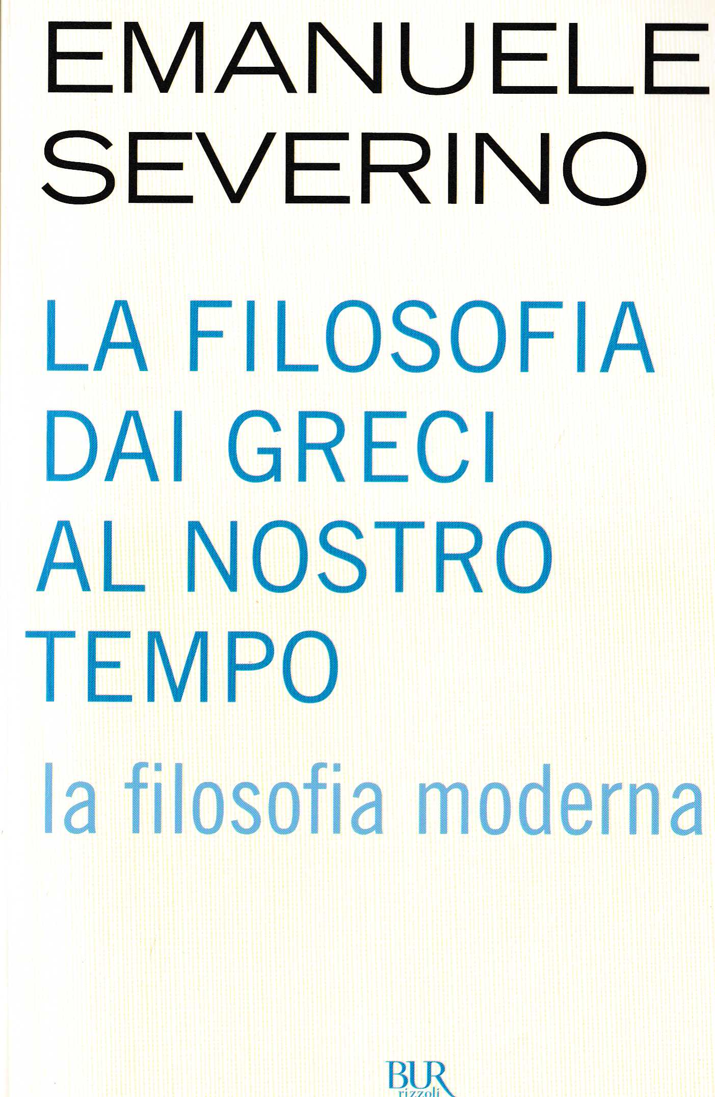 Nota di Vasco Ursini: La STORIA DELLA FILOSOFIA in tre volumi di ...